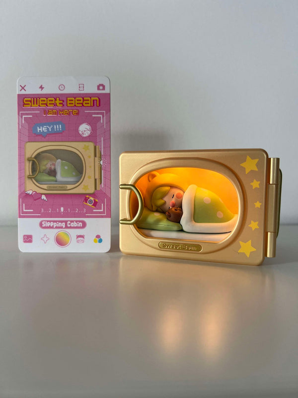 Sleeping Cabin - Sweet Bean I Am Here Series by POP MART - Mindzai Toy Shop
