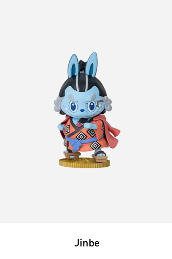 Jinbe - Labubu THE MONSTERS ONE PIECE - popmart - Mindzai Toy Shop