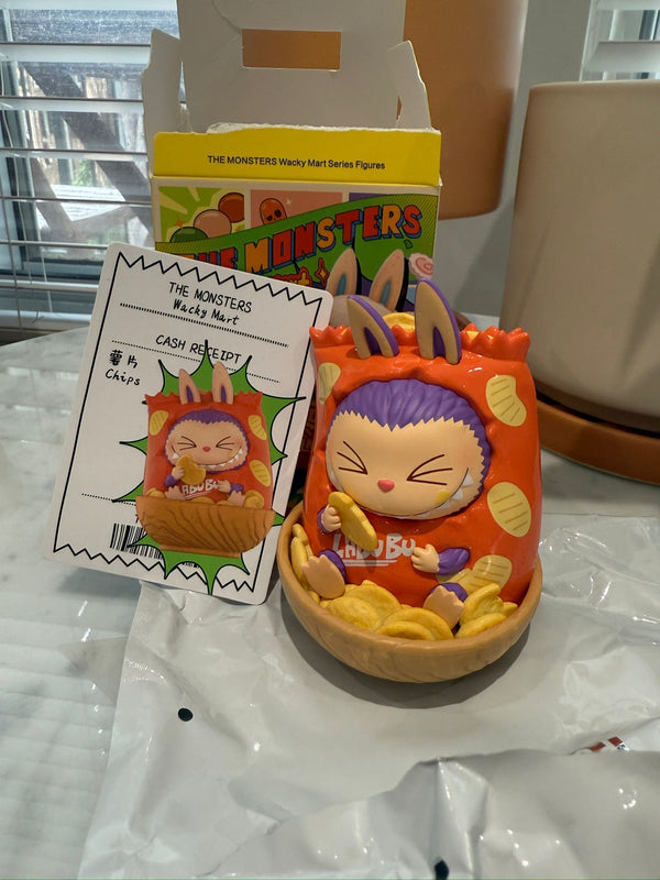 Chips - Labubu The Monster Wacky Mart Series Popmart - Mindzai Toy Shop