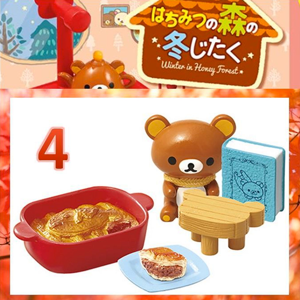 Rilakkuma Winter in Honey Forest Blind Box Series by Re-Ment - Mindzai ...