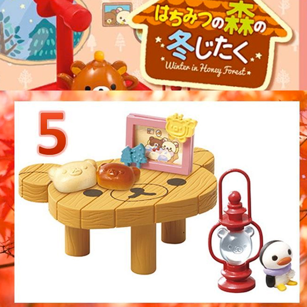 Rilakkuma Winter in Honey Forest Blind Box Series by Re-Ment - Mindzai ...