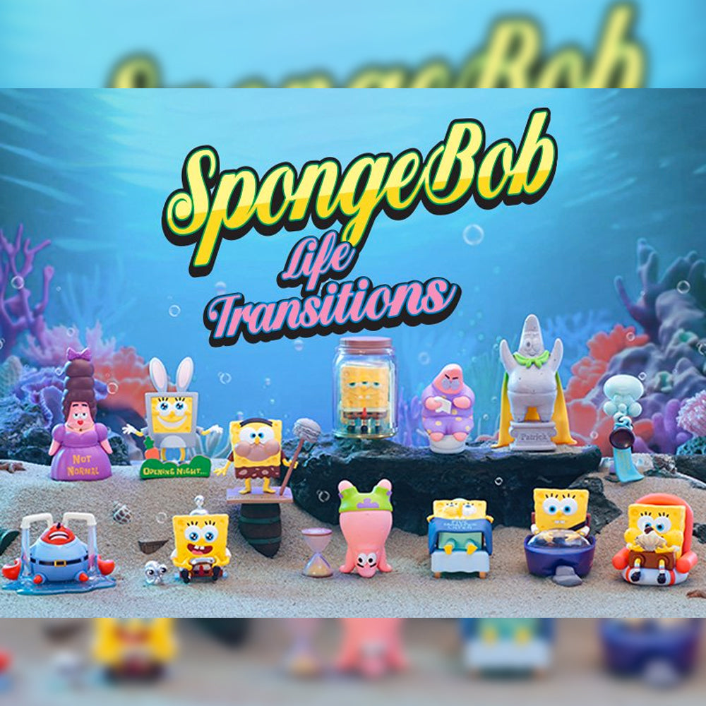SpongeBob Life Transitions Blind Box Series by POP MART - Mindzai Toy Shop