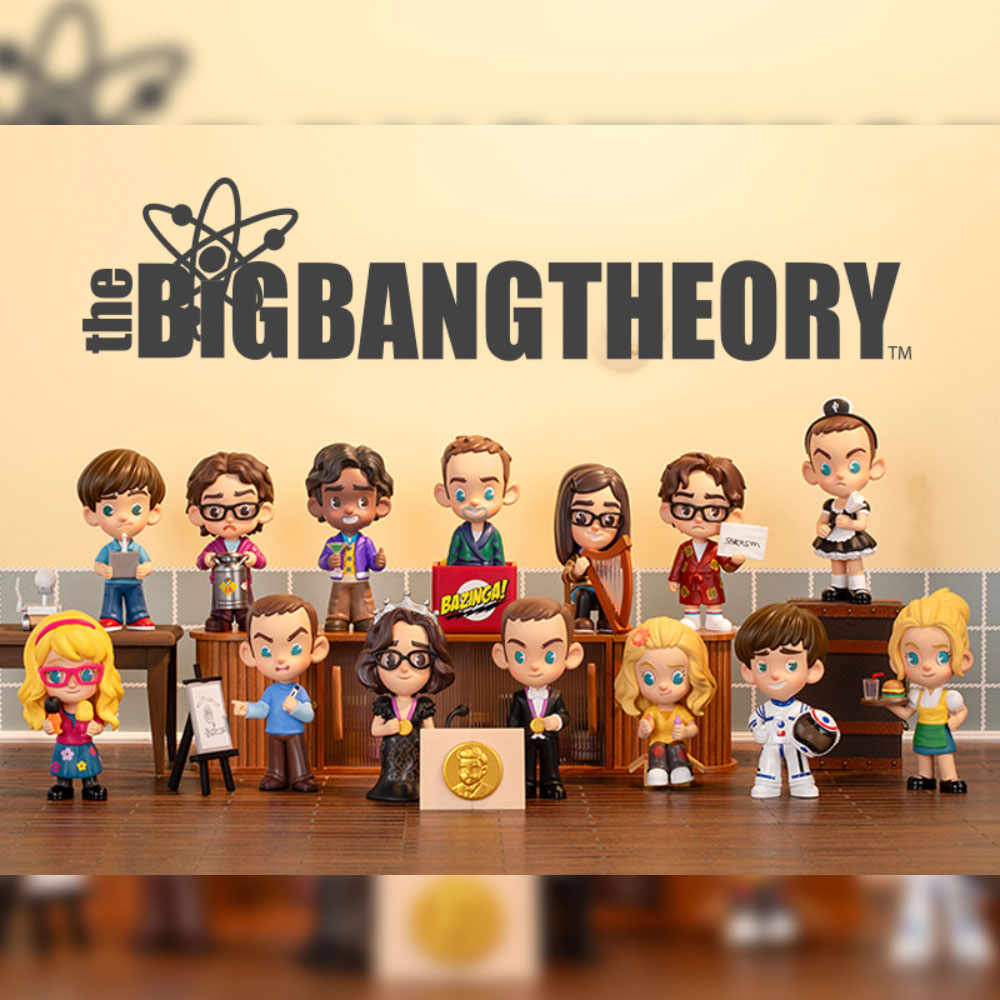The Big Bang Theory Series Figures Blind Box by POP MART - Mindzai Toy Shop